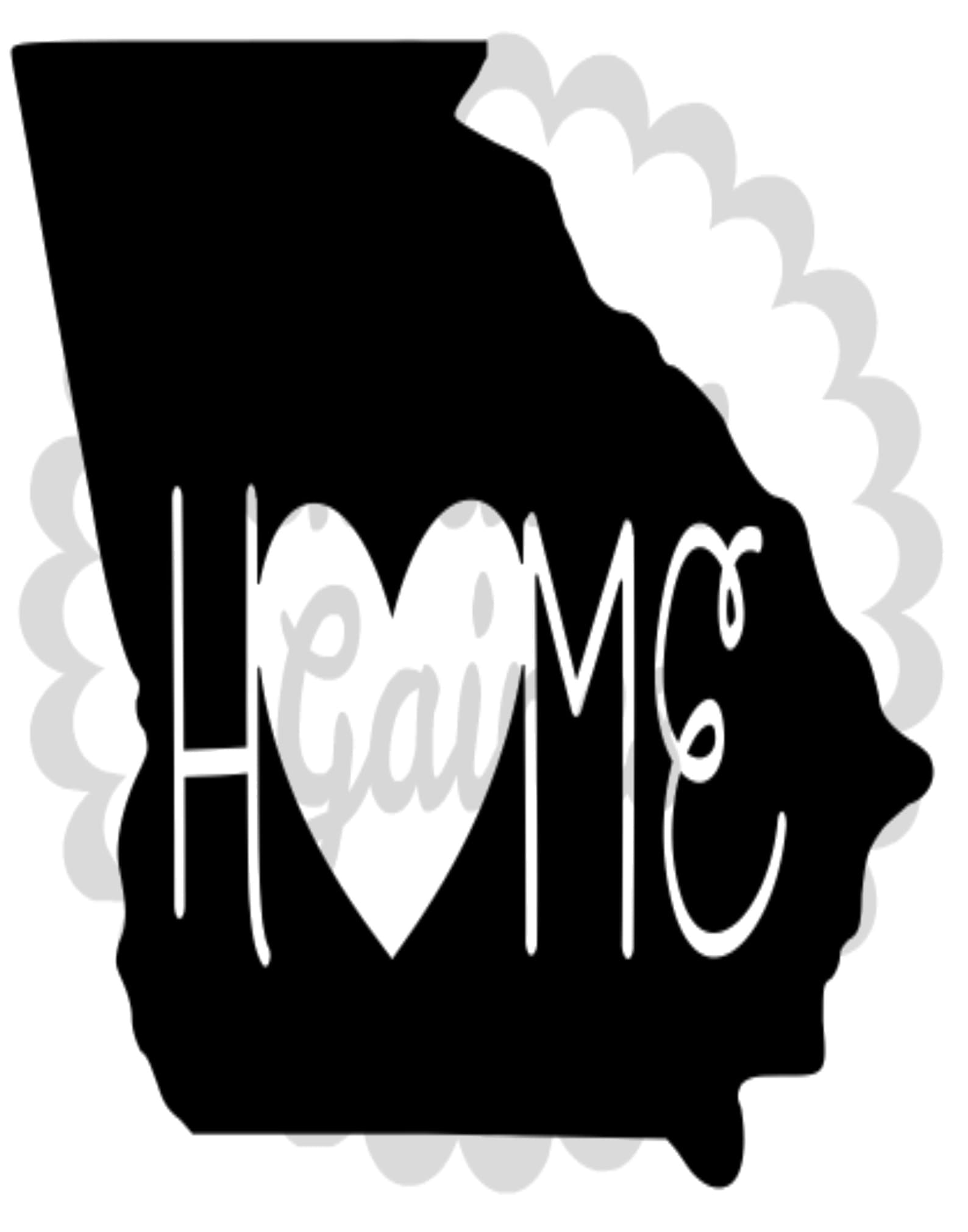 GEORGIA HOME SVG - Etsy