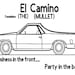 El Camino Mullet Svg File - Etsy