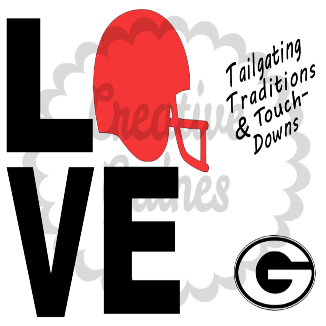 Love Football SVG Combo Pack - Etsy