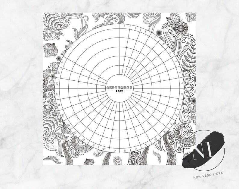 September Printable Habit Tracker, Digital Habit Tracker 2021 Calendar ...