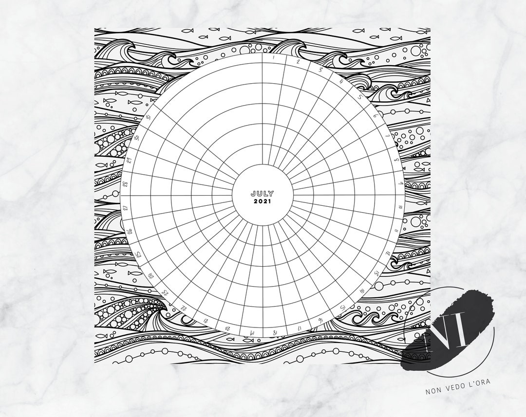 July Printable Habit Tracker Digital Habit Tracker 2021 - Etsy