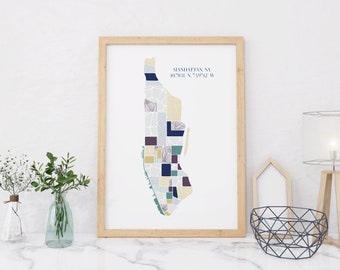 Manhattan New York - Etsy