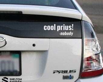 Cool Prius Decal | Etsy