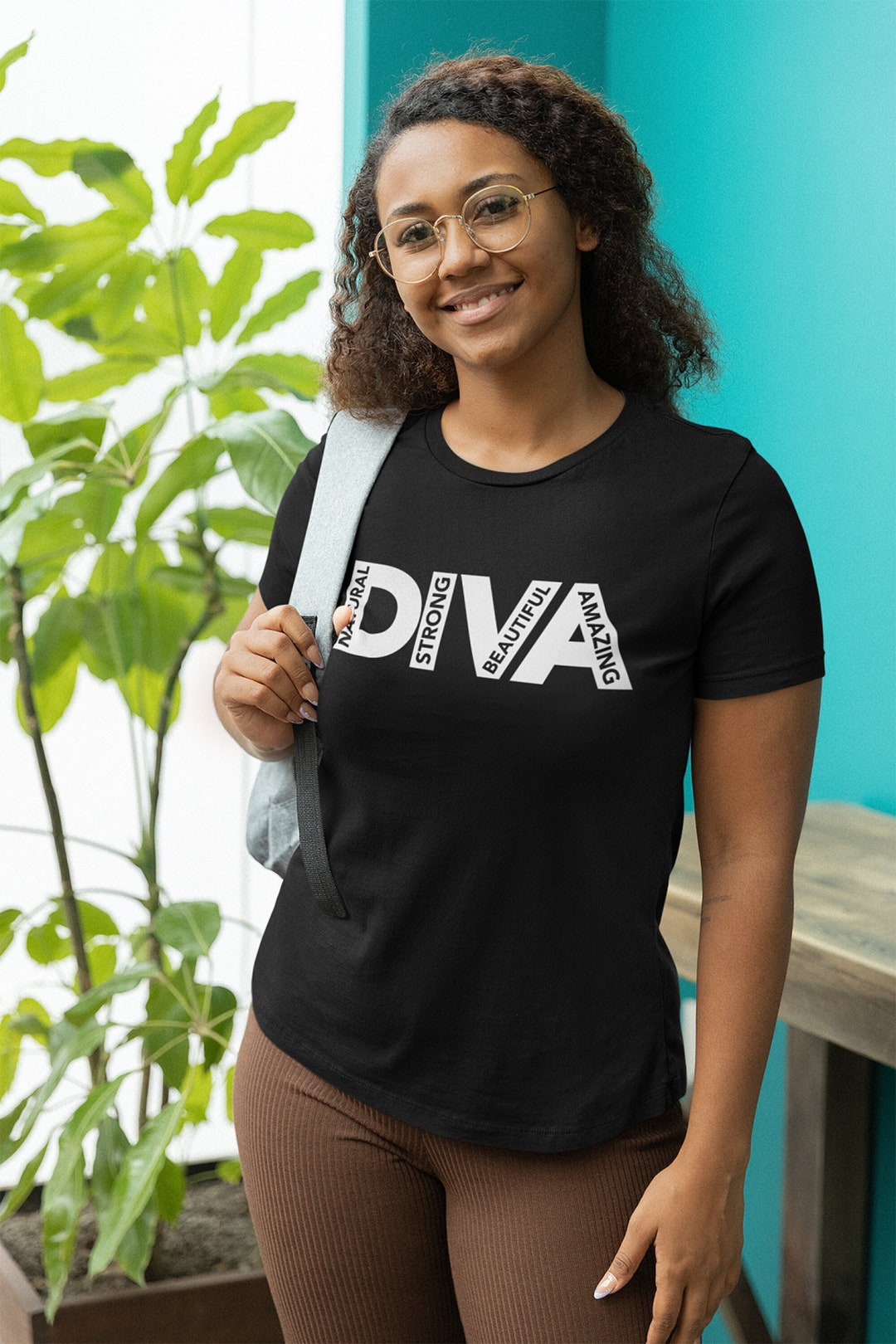 Diva, Beautiful Woman, Dope Diva T Shirt, Amazing Diva T Shirt , Unapologetically Black, Natural ...
