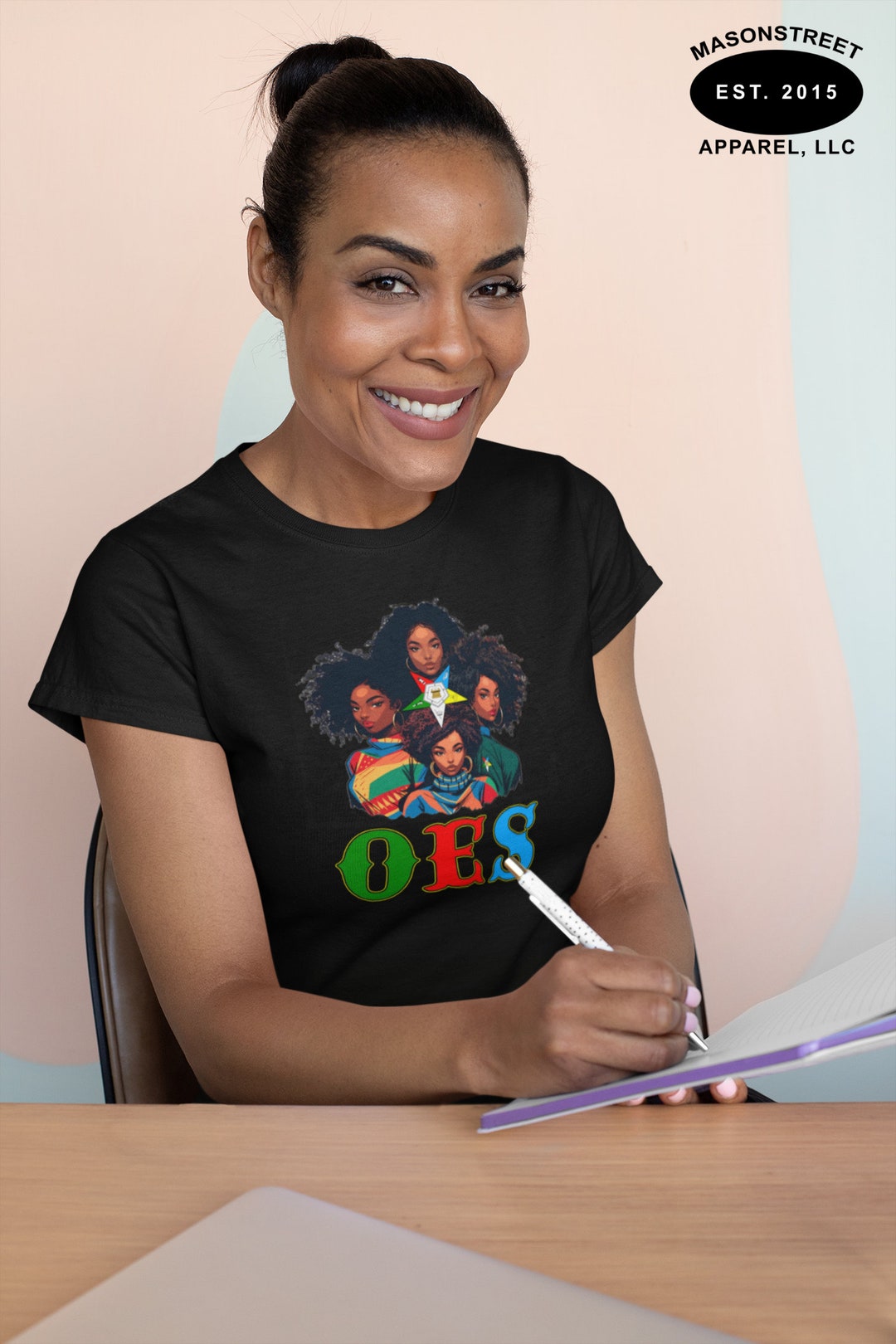 Order of the Eastern Star Tee Shirt, OES Star Apparel, Women's ...