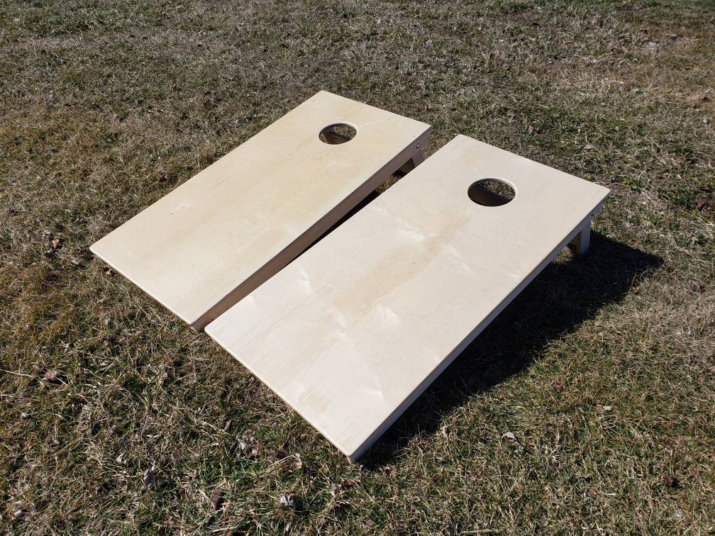 Plain Ready to Play Cornhole Boards - Etsy