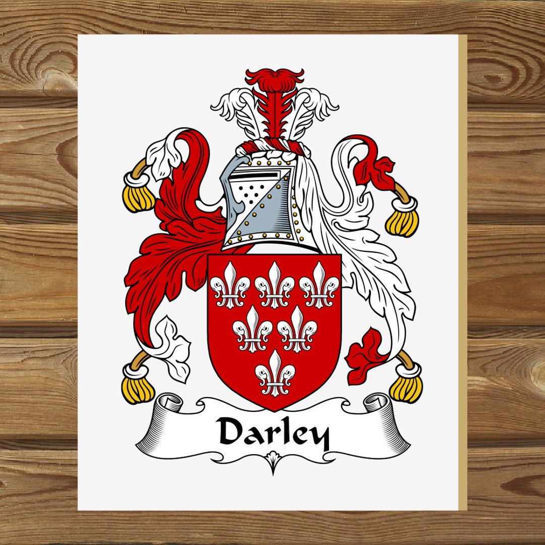 Coats of Arms, Dual Coat of Arms, Family Crests, White Glossy Ceramic ...