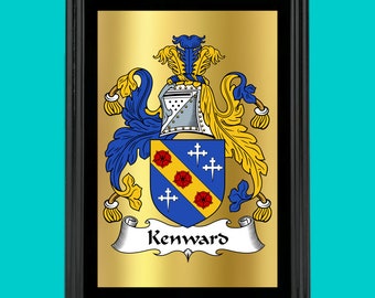 Your Very Own Family Crest Heraldic Coat of Arms Flag Banner or Wall ...