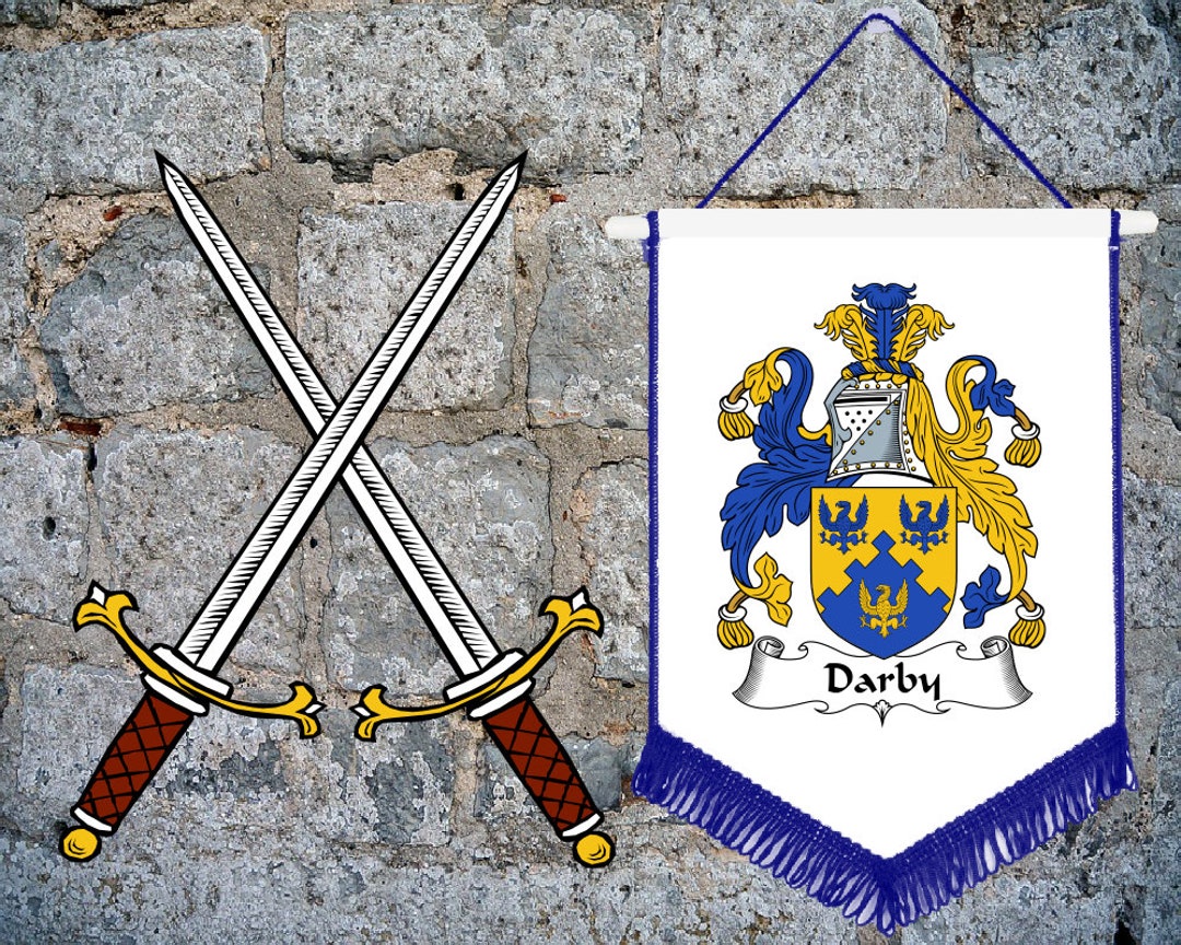 Coat of Arms Pennant Family Crest Heraldry - Etsy