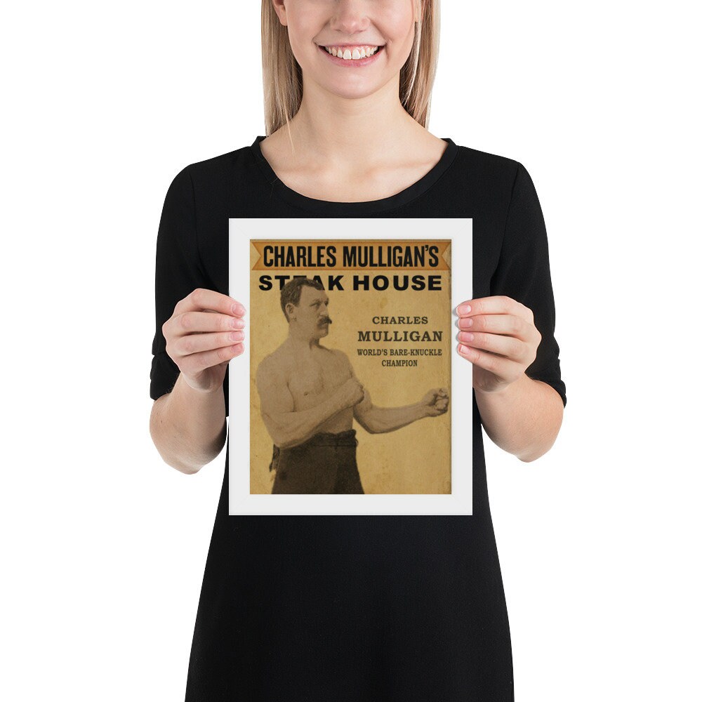 Charles Mulligans Steakhouse Poster