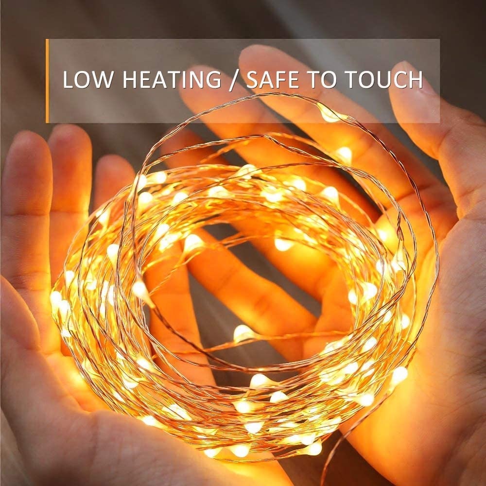 DIY Mason Jar Fairy Lights, LED String Lights for Decorations and ...