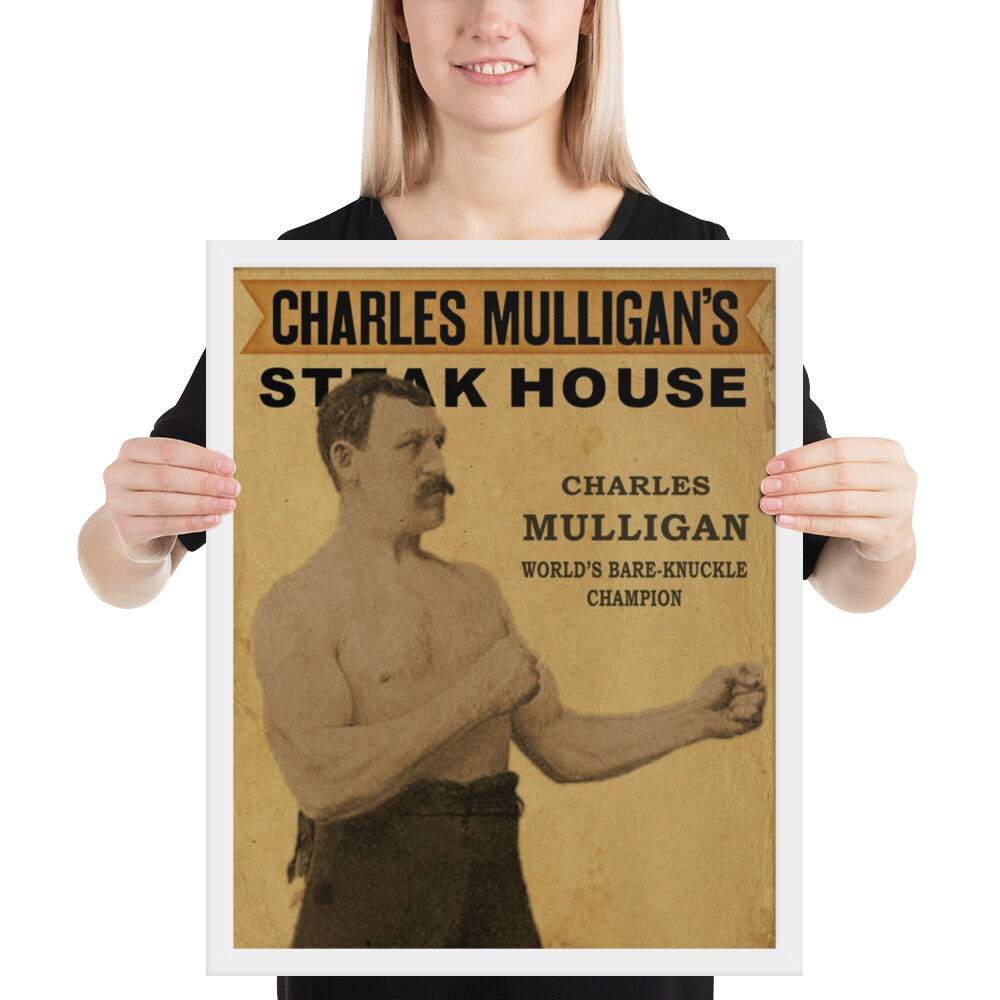 Charles Mulligans Steakhouse Poster