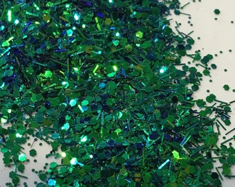 Peacock glitter | Etsy