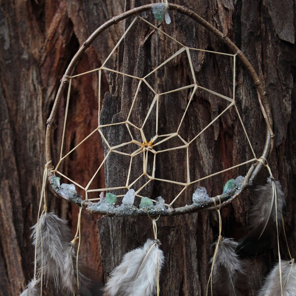 Crystal Dream Catcher - Etsy
