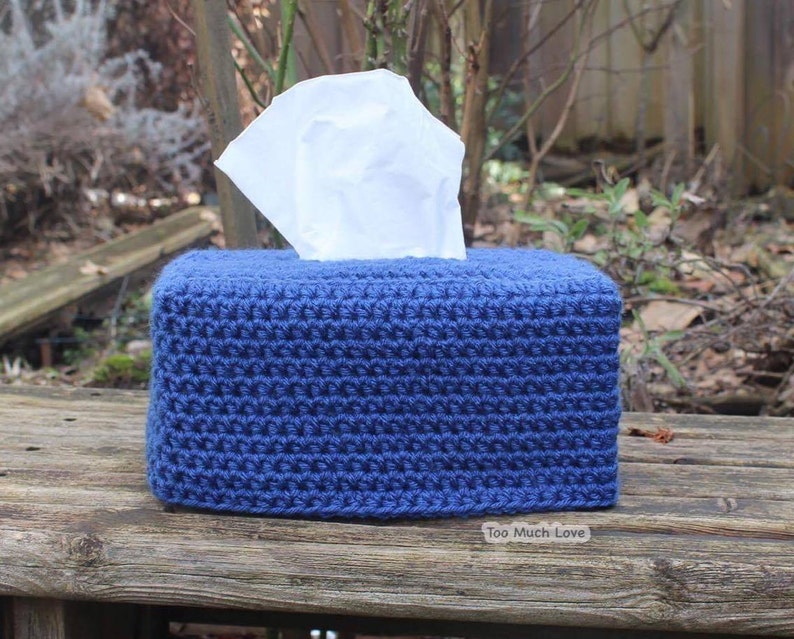 Crochet Tissue Box Cover - Base & Variations PATTERN - Etsy