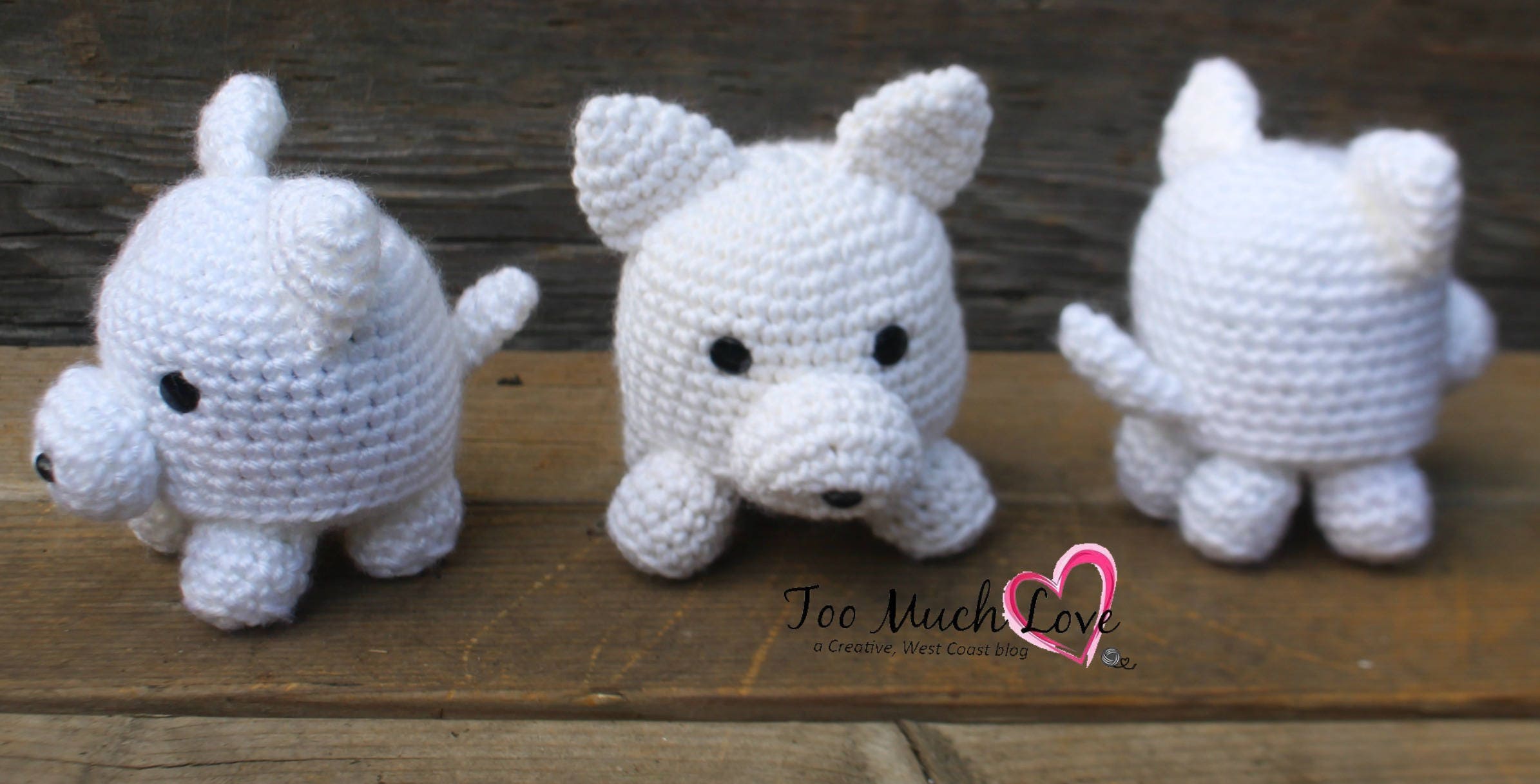 Barry Westie Crochet Ami PATTERN - Etsy