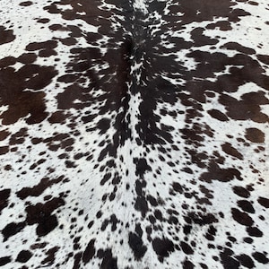 Amazing Tricolor Cowhide Rug | Tricolor Cow Rug | Tricolor Brown and ...