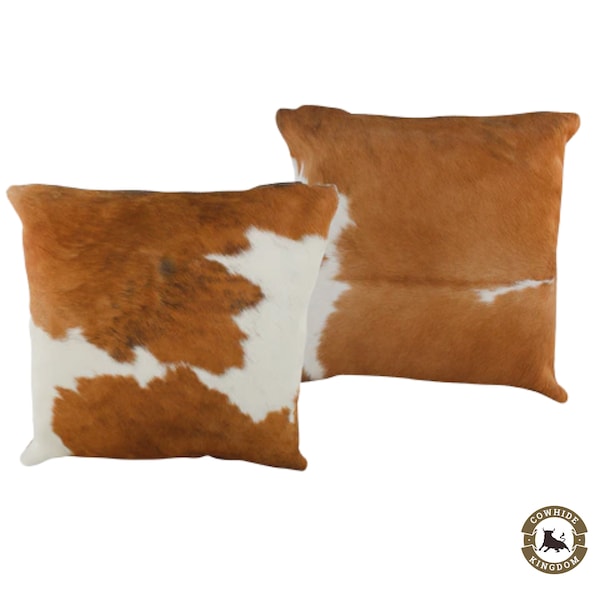 Cowhide Pillow - Etsy