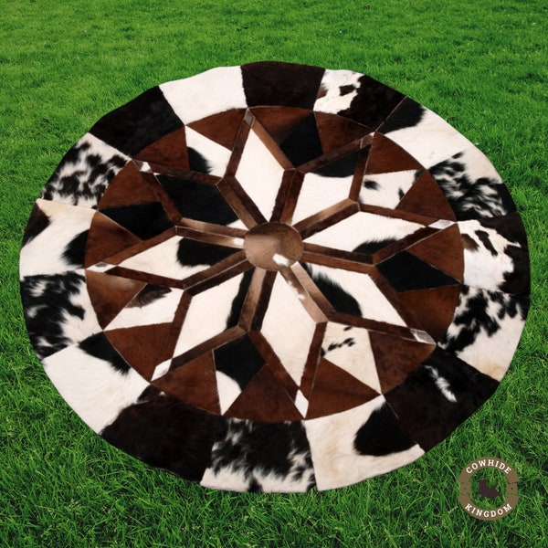 Cowhide Patchwork - Etsy