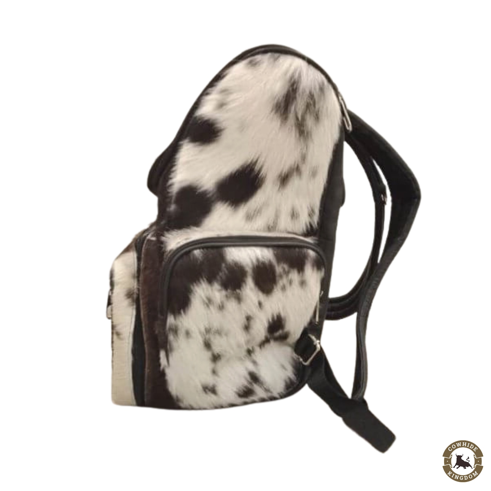 Cowhide Leather Backpack Cowhide Diaper Bag Backpack Real - Etsy