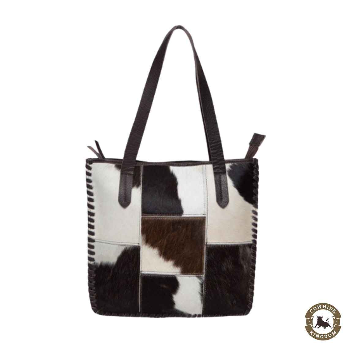 Ladies Cowhide Bag Handmade Cow Skin Tote Bag Cowhide Leather - Etsy