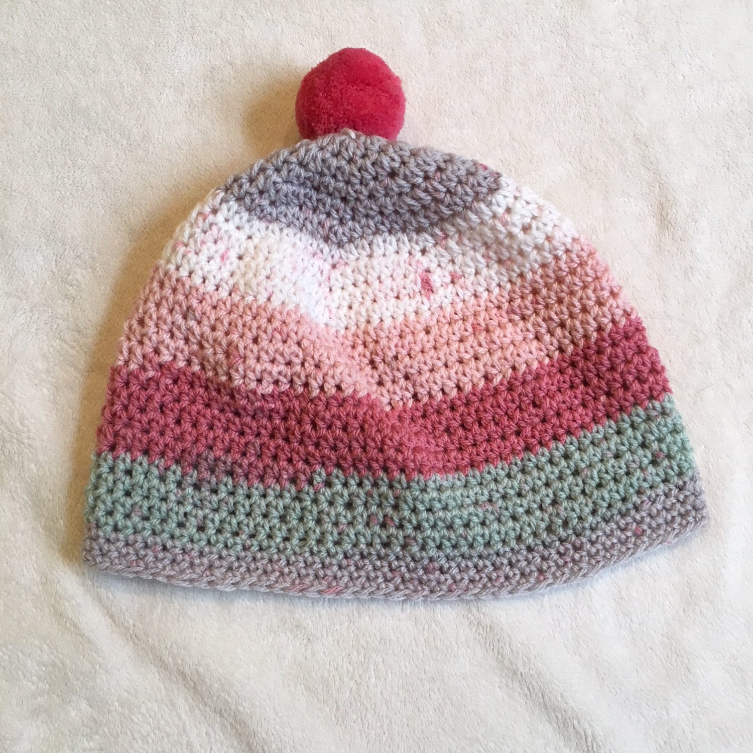 Wool Blend Hat, Multi Colored Hat - Etsy