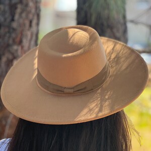 Fancy Large Round Fedora Personalized Monogram Fedora Hat Embroidered ...