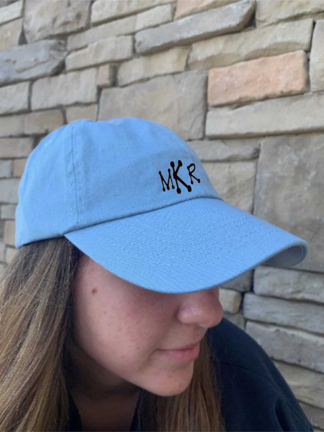 Ladies Monogrammed Baseball Cap | Multiple Colors Summer Vacation ...