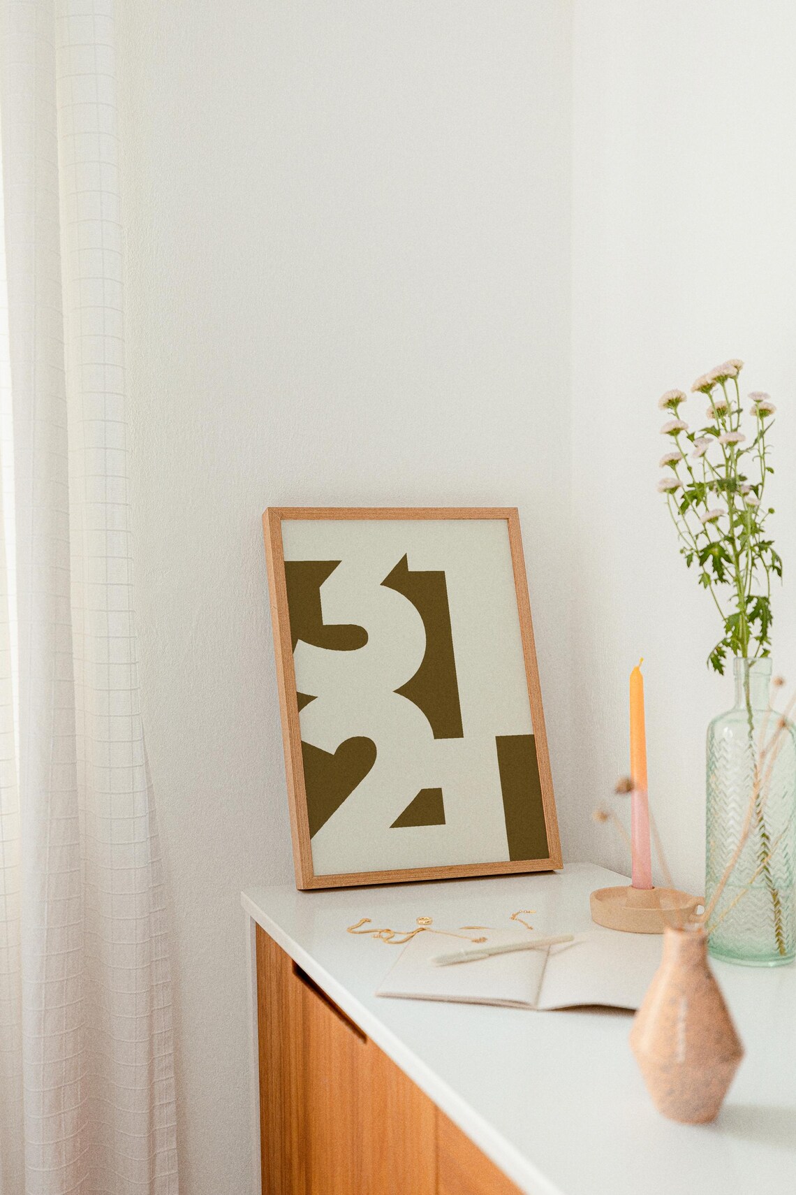 Australian Postcode Print {chunky Numbers} | Customised to Your ...