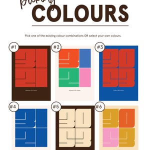Australian Postcode Print block Numbers Customised to Your Postcode ...