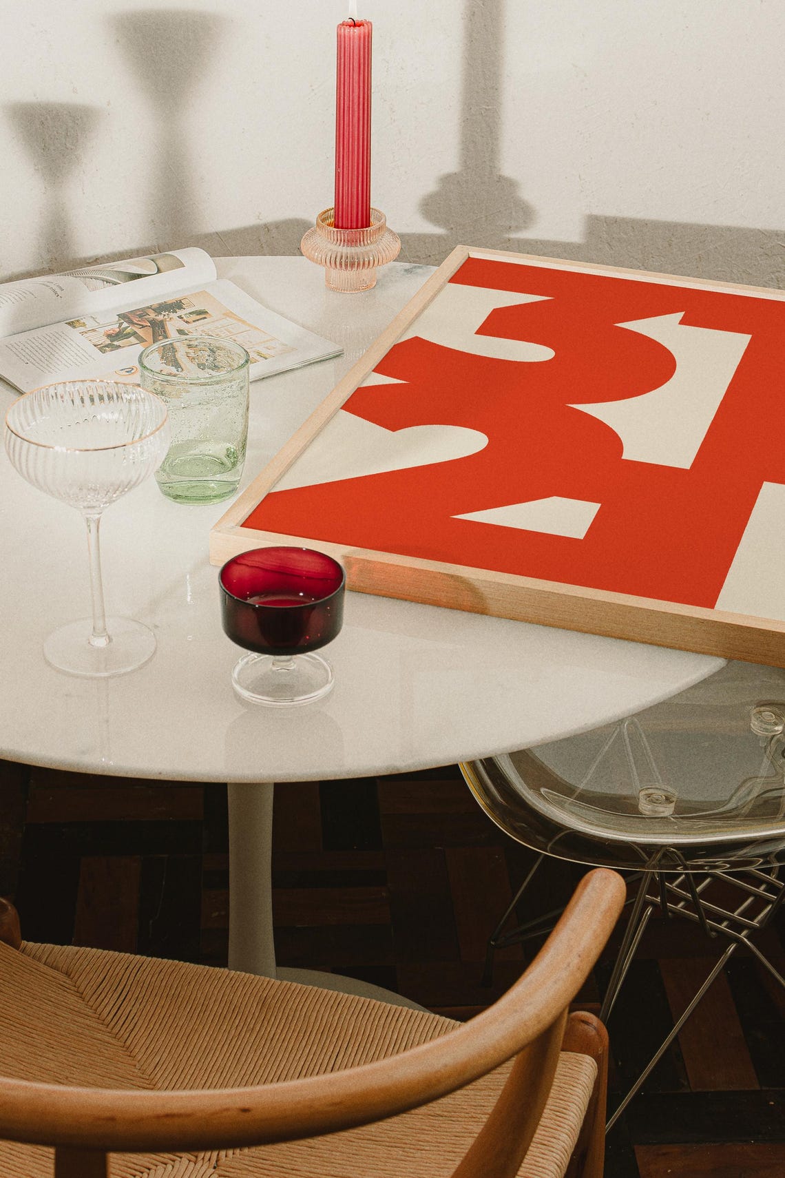 Australian Postcode Print {chunky Numbers} | Customised to Your ...