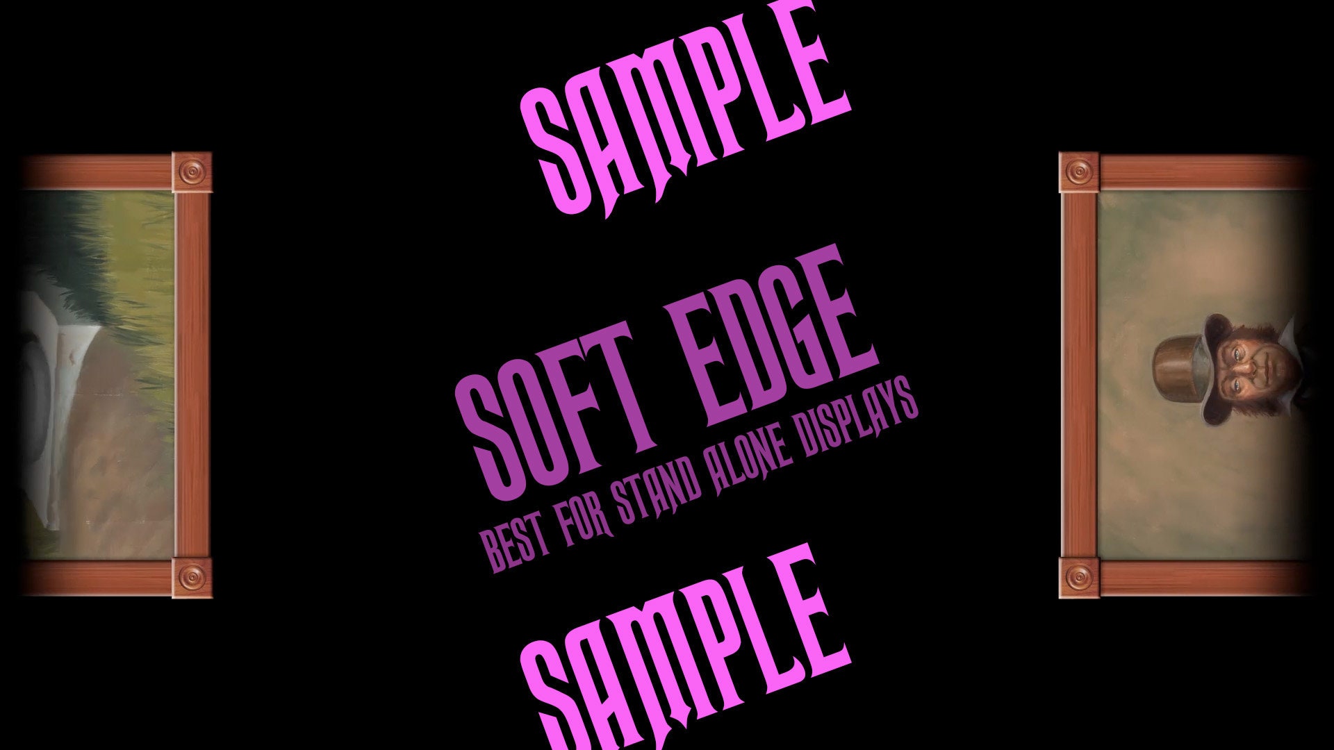 5m Stretching Portraits Vertical Video Loop for Video Projection ...