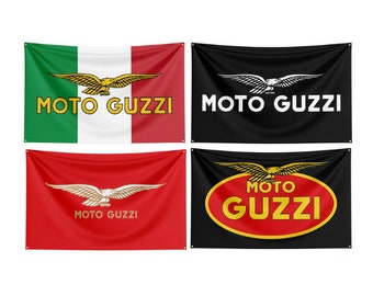 Moto Guzzi Banner - Etsy