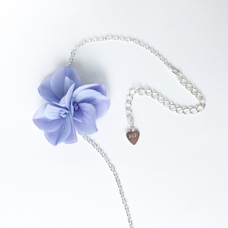Hydrangea Bracelet Blue Bridesmaid Bracelet Hydrangea Jewelry Blue ...