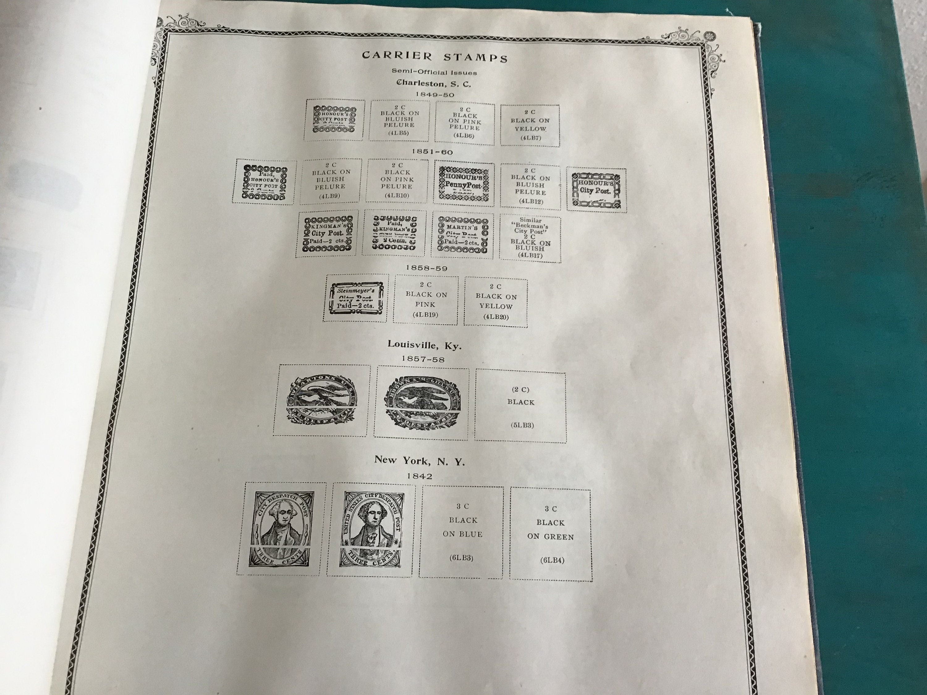 Vintage Stamp Album the American Album for United States - Etsy