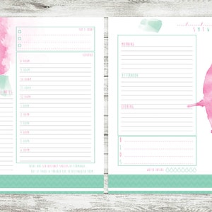 HAPPY PLANNER Printable - Pink FLAMINGO Planner Essentials Bundle ...