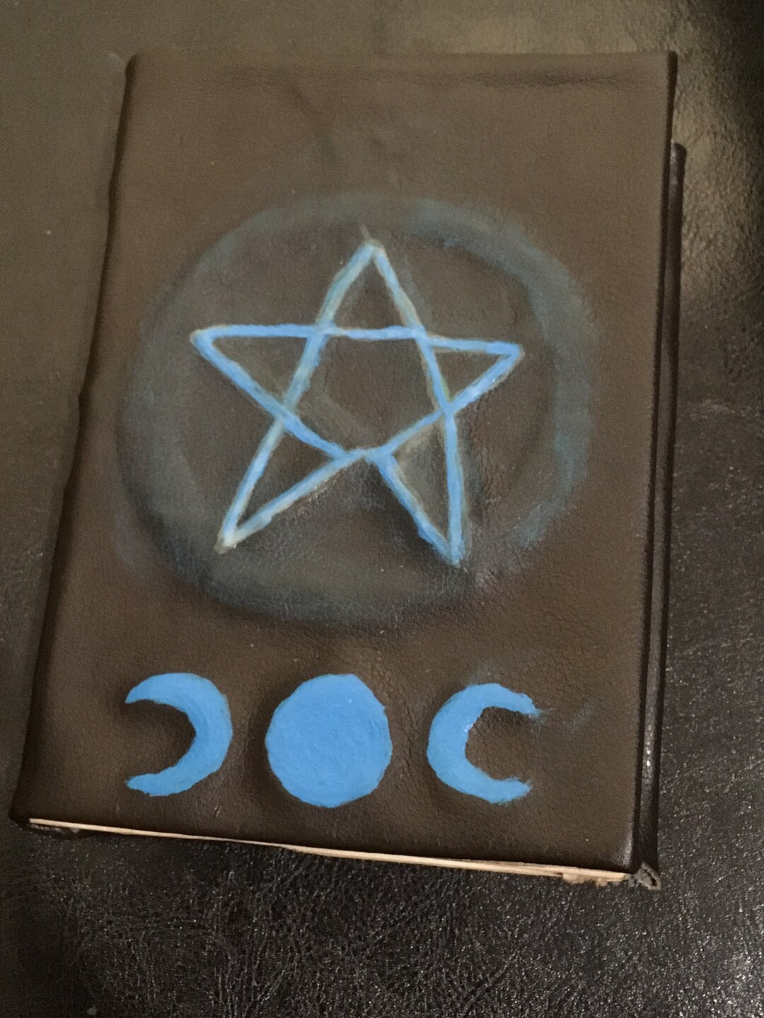 Handbound Spell Tome/spellbook/ Witchcraft/ Wicca/ - Etsy