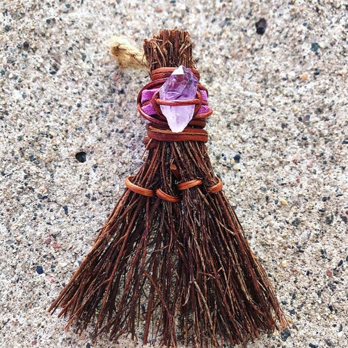 Witches Besom Lucky Charm Mini Besom Broom Altar Pagan - Etsy