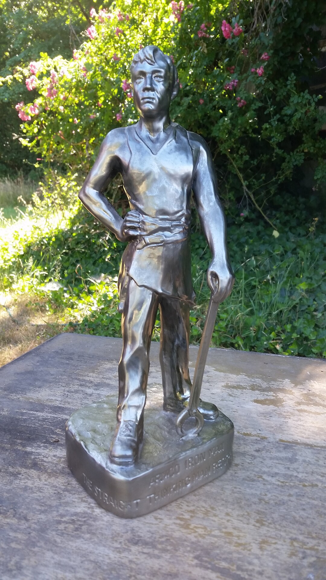 1966 Armco Iron Man Safety Award Statue - Etsy