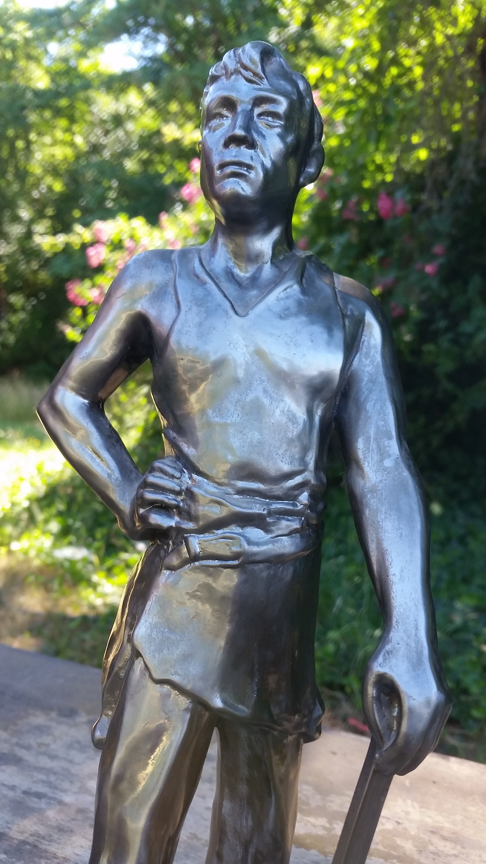 1966 Armco Iron Man Safety Award Statue - Etsy