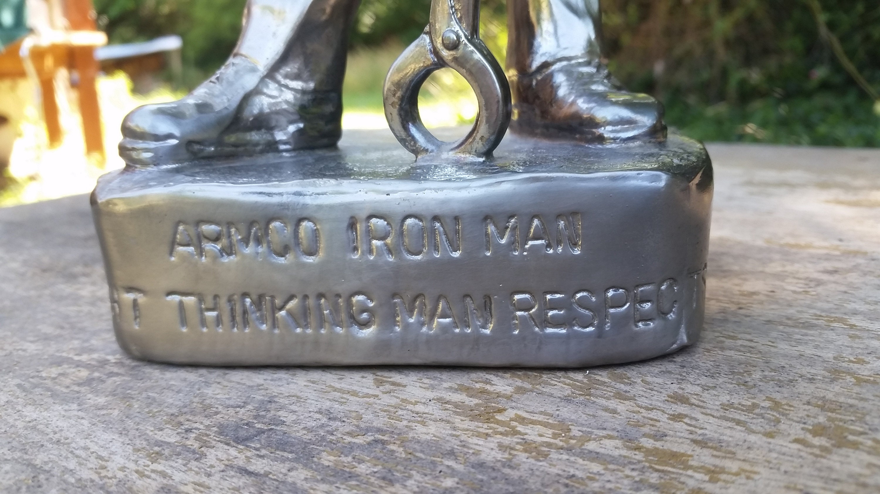 1966 Armco Iron Man Safety Award Statue - Etsy