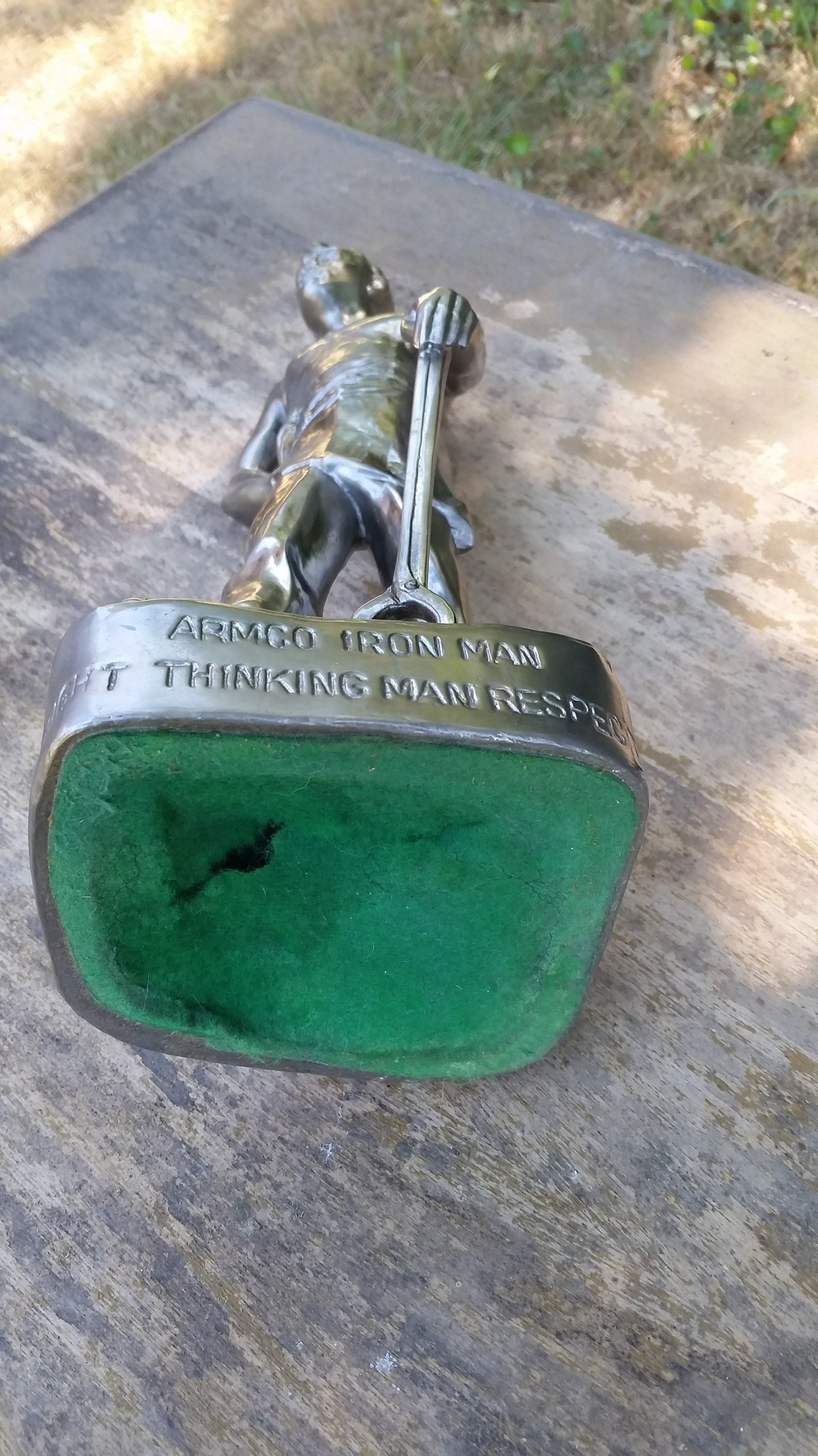 1966 Armco Iron Man Safety Award Statue - Etsy