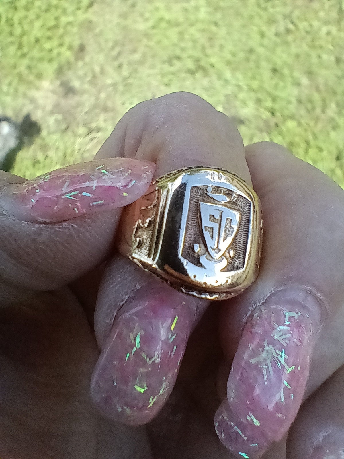 1925 SC 10k gold Class ring Etsy