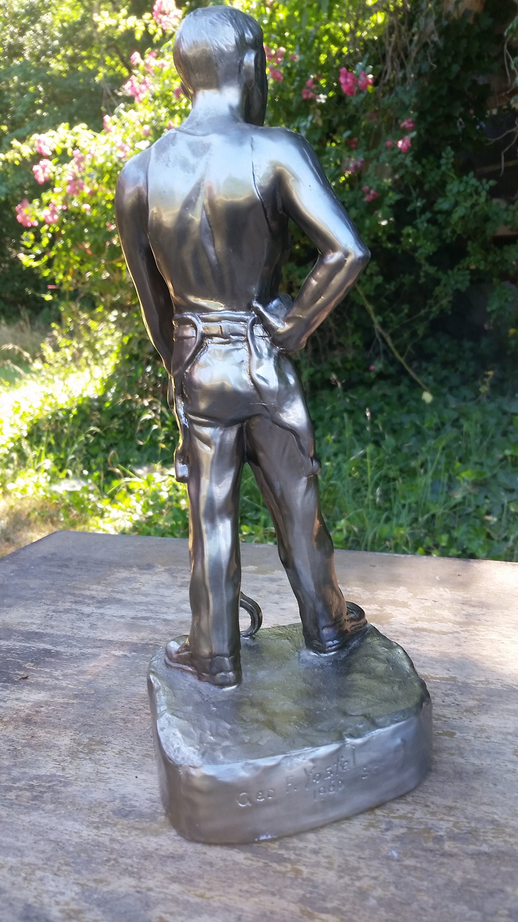 1966 Armco Iron Man Safety Award Statue - Etsy