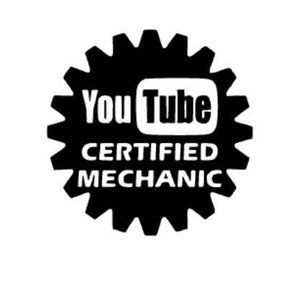 You Tube Certified Mechanic.men Sticker.toolbox Decal.husband Sticker ...