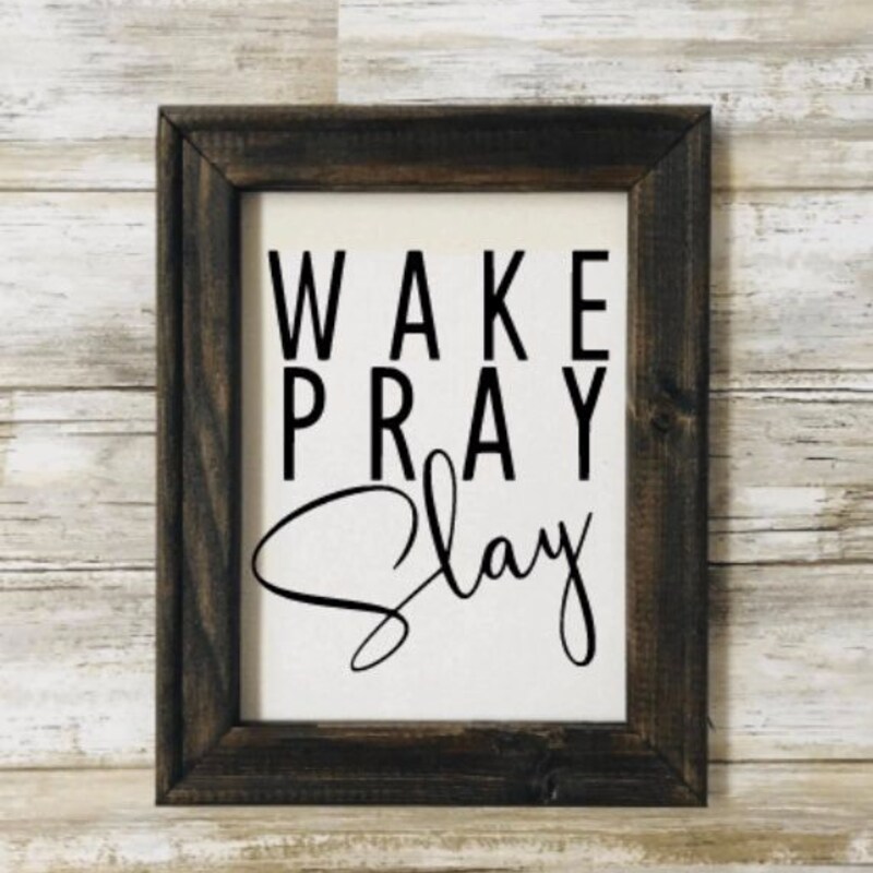 Wake Pray Slay - Etsy