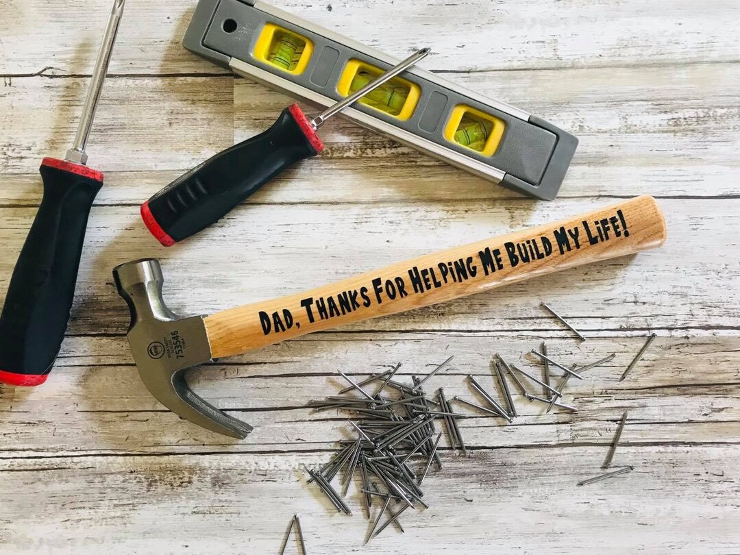 Personalized Hammer, Birthday Gift for Dad, Custom Hammer, Grandpa Gift ...