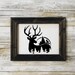 Deer.hunt.reverse Canvas Sign.canvas Sign.picture With Saying.hunting ...