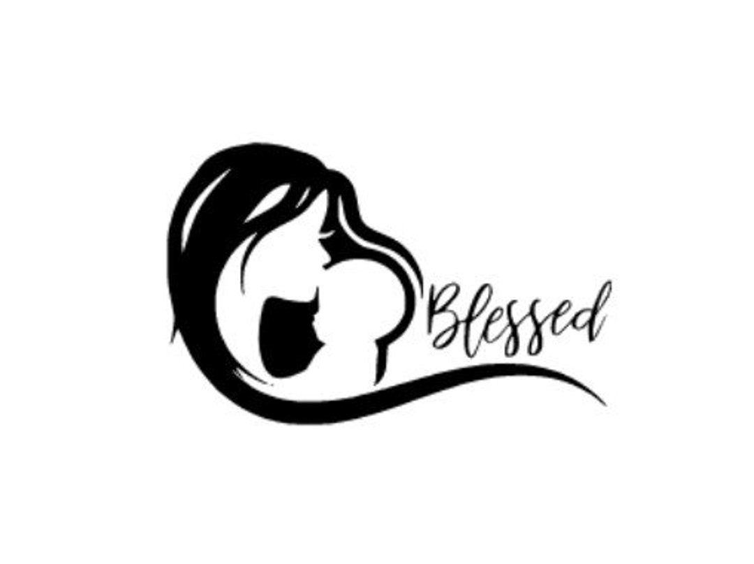 Blessed Mom Decal.mom Sticker.cup Decal.cool Mom.busy Mom.mom is the ...