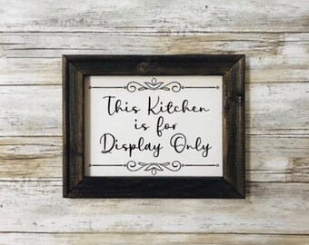 Display Only Sign - Etsy